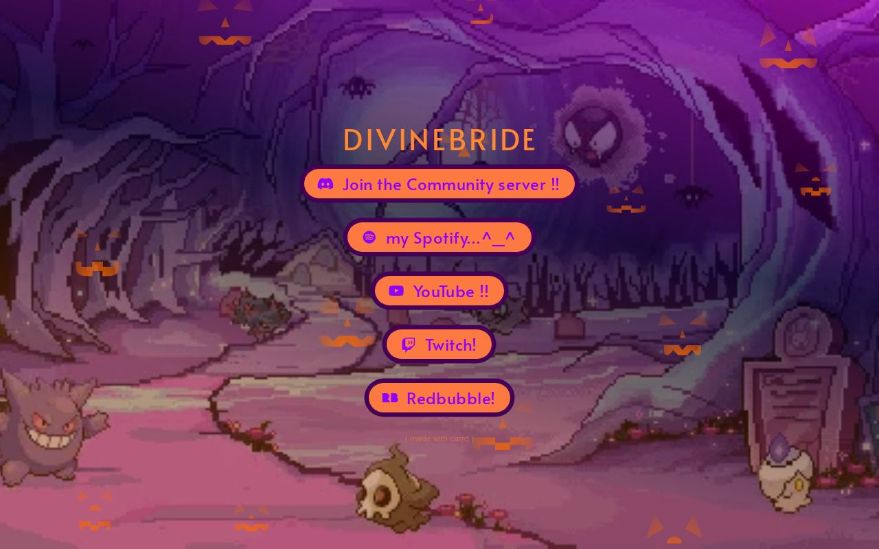 Divinebride card